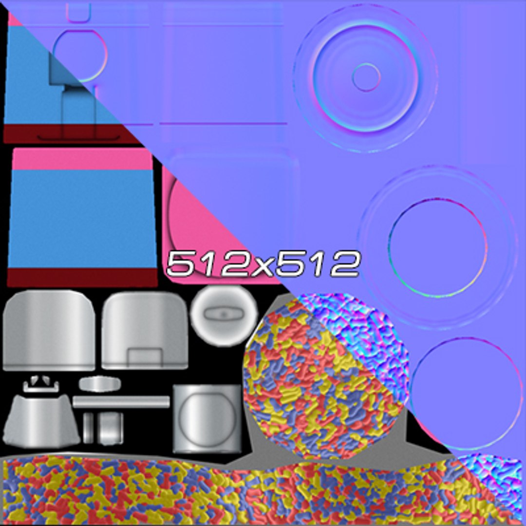 3d candy machine model