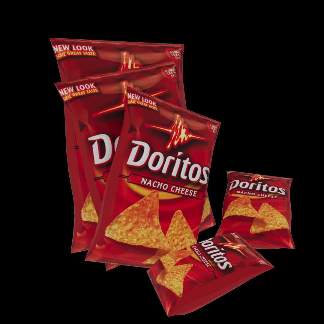 3D Doritos Chips Packing - TurboSquid 2225618