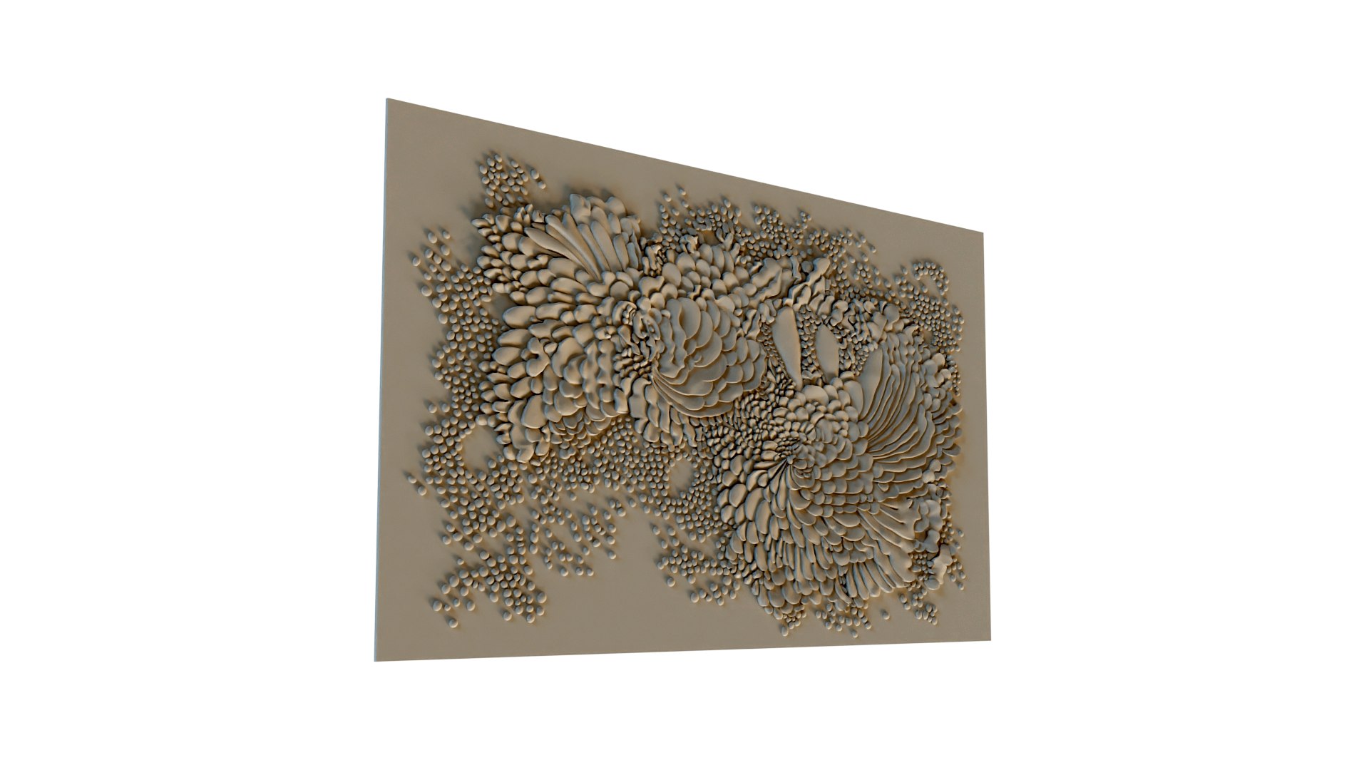 Modern Decorative Wall Panel For Cnc 01 Model - TurboSquid 2213027