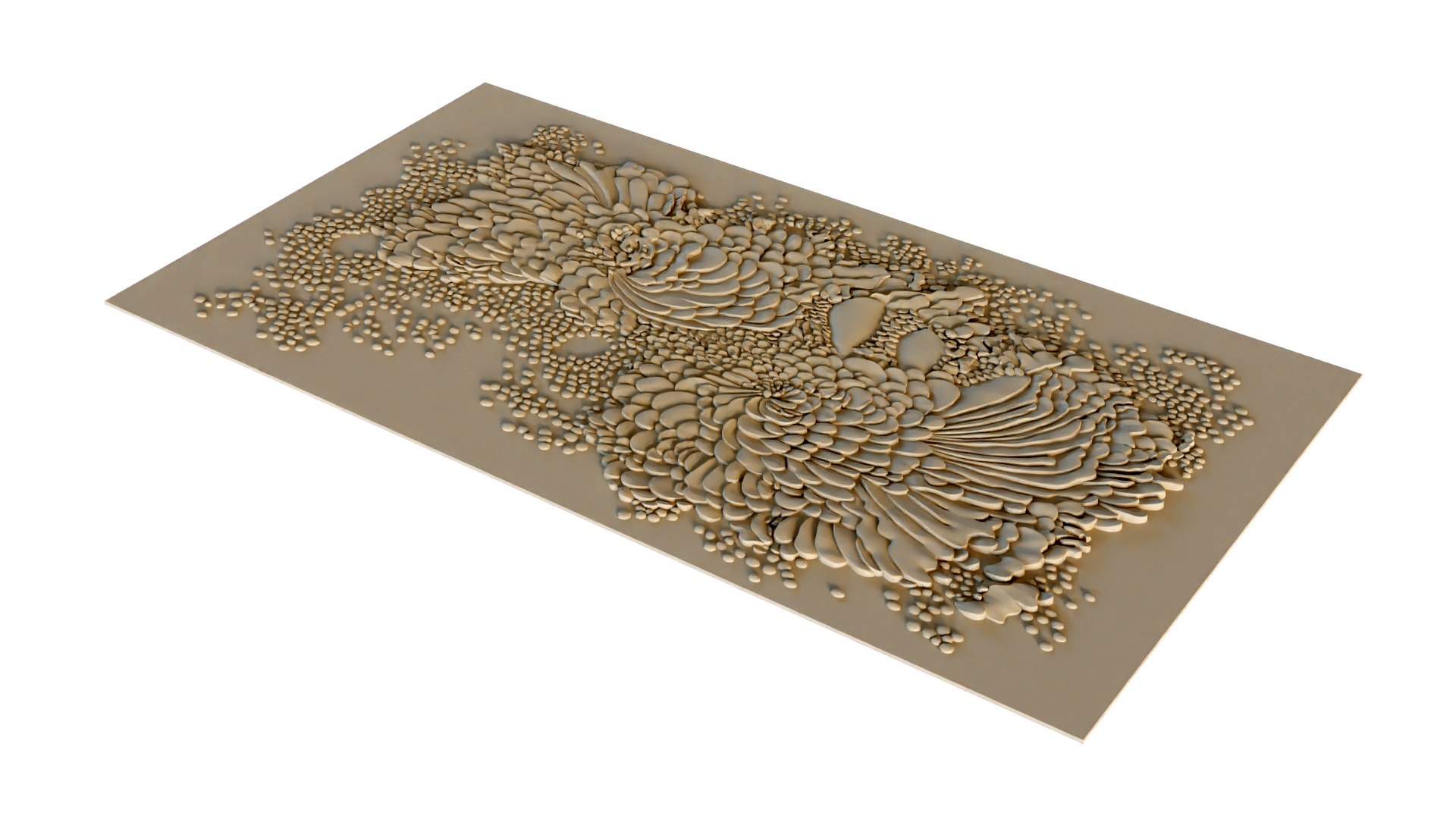 Modern Decorative Wall Panel For Cnc 01 Model - TurboSquid 2213027