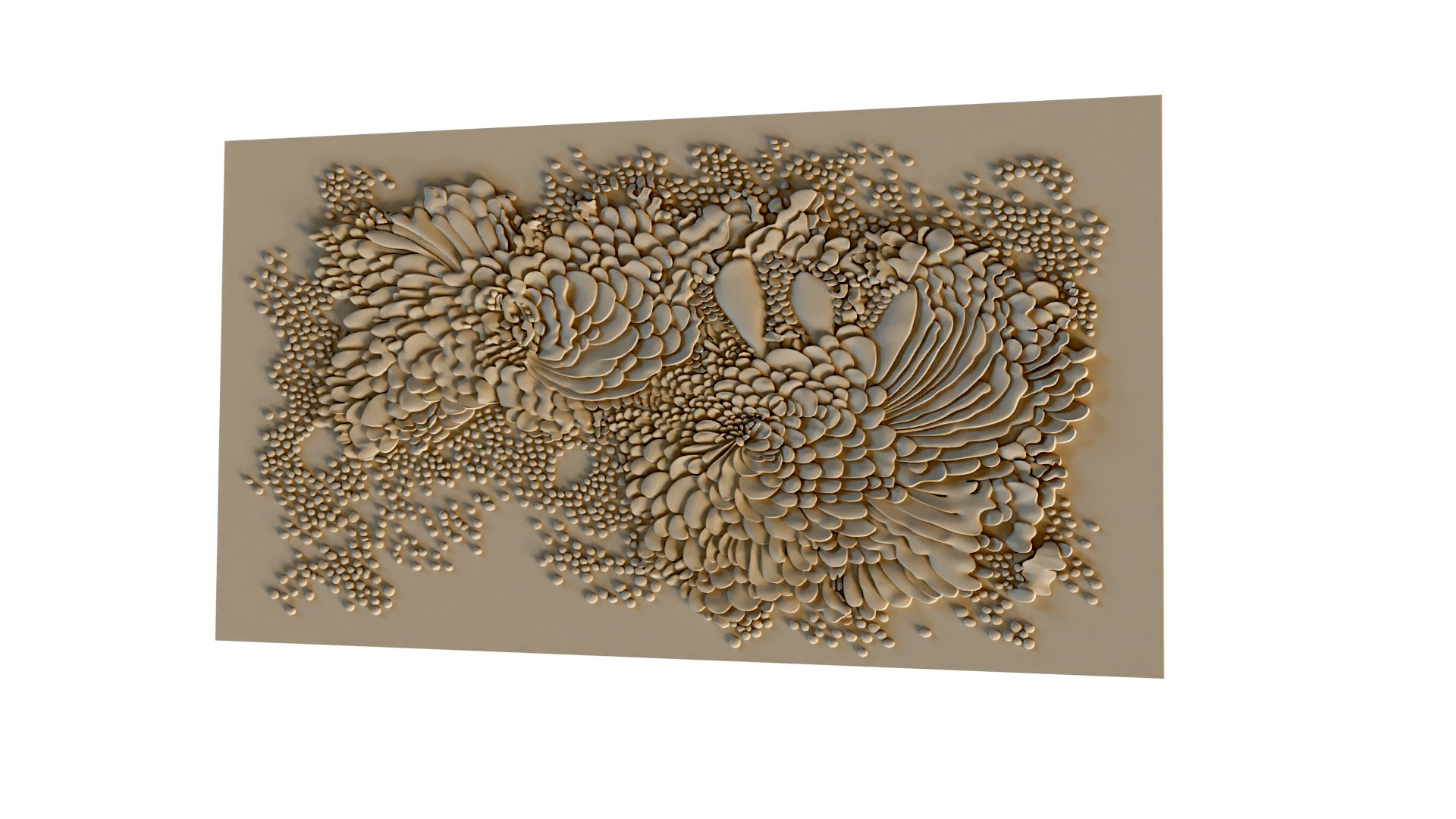 Modern Decorative Wall Panel For Cnc 01 Model - TurboSquid 2213027