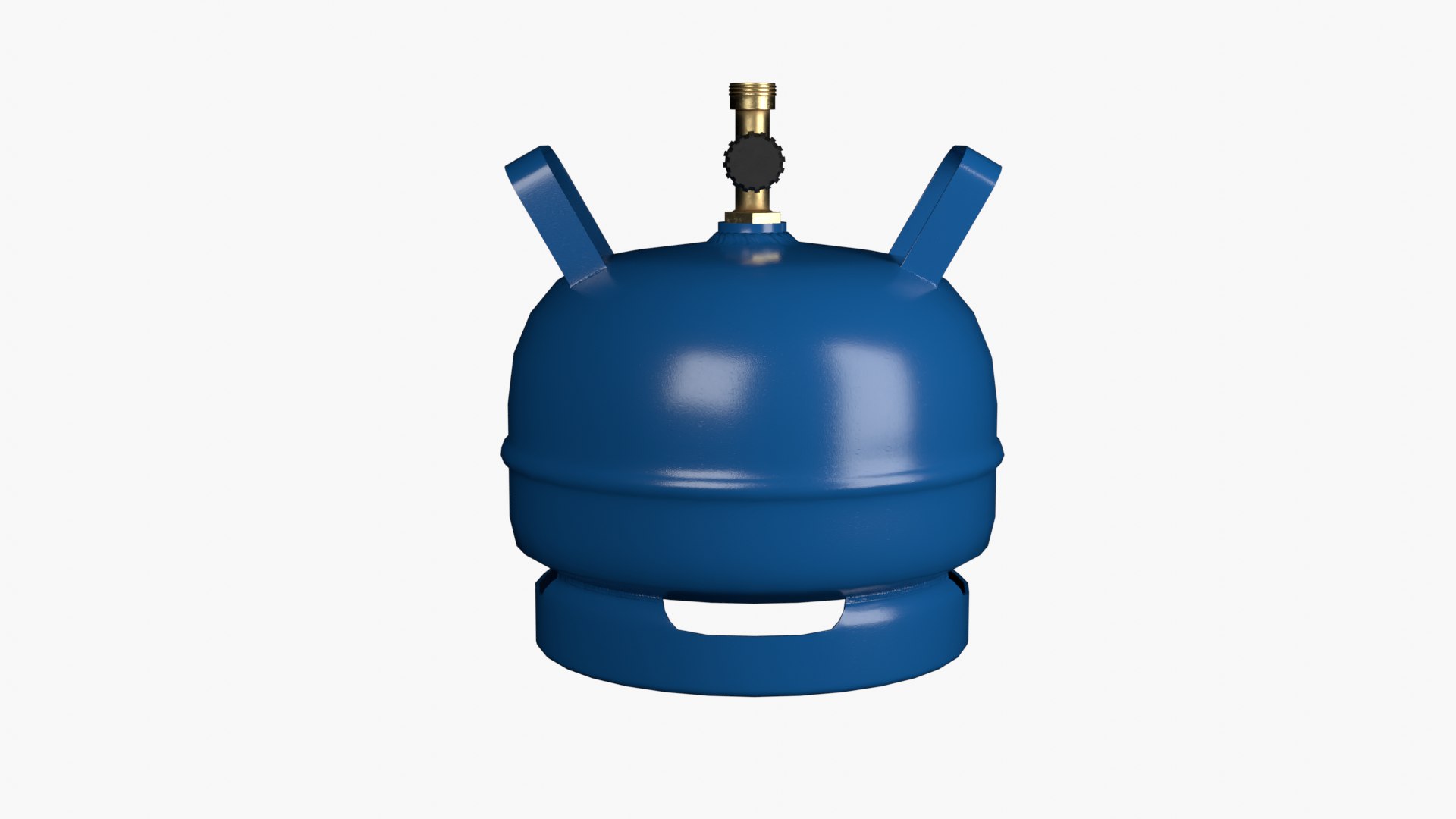 Blue Gas Tank 2kg New-Rusty 3D Model - TurboSquid 2168125