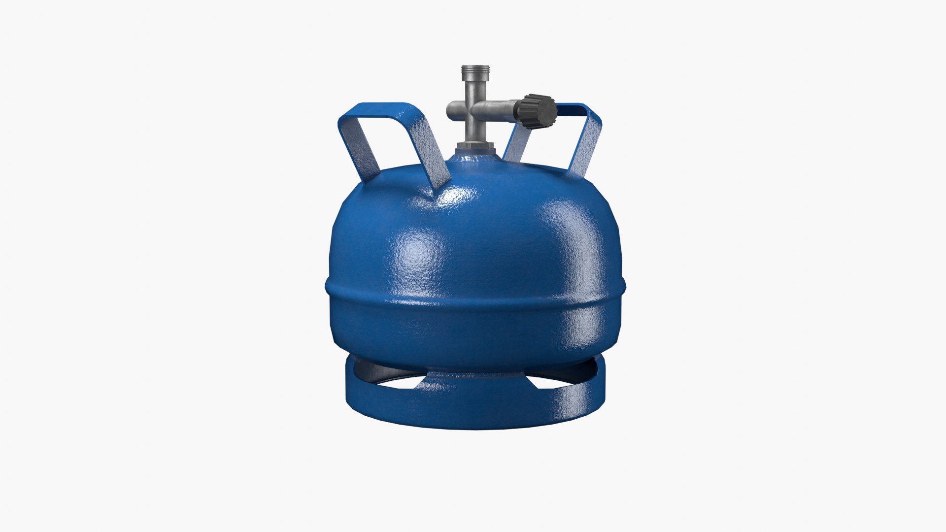 Blue Gas Tank 2kg New-Rusty 3D model - TurboSquid 2168125