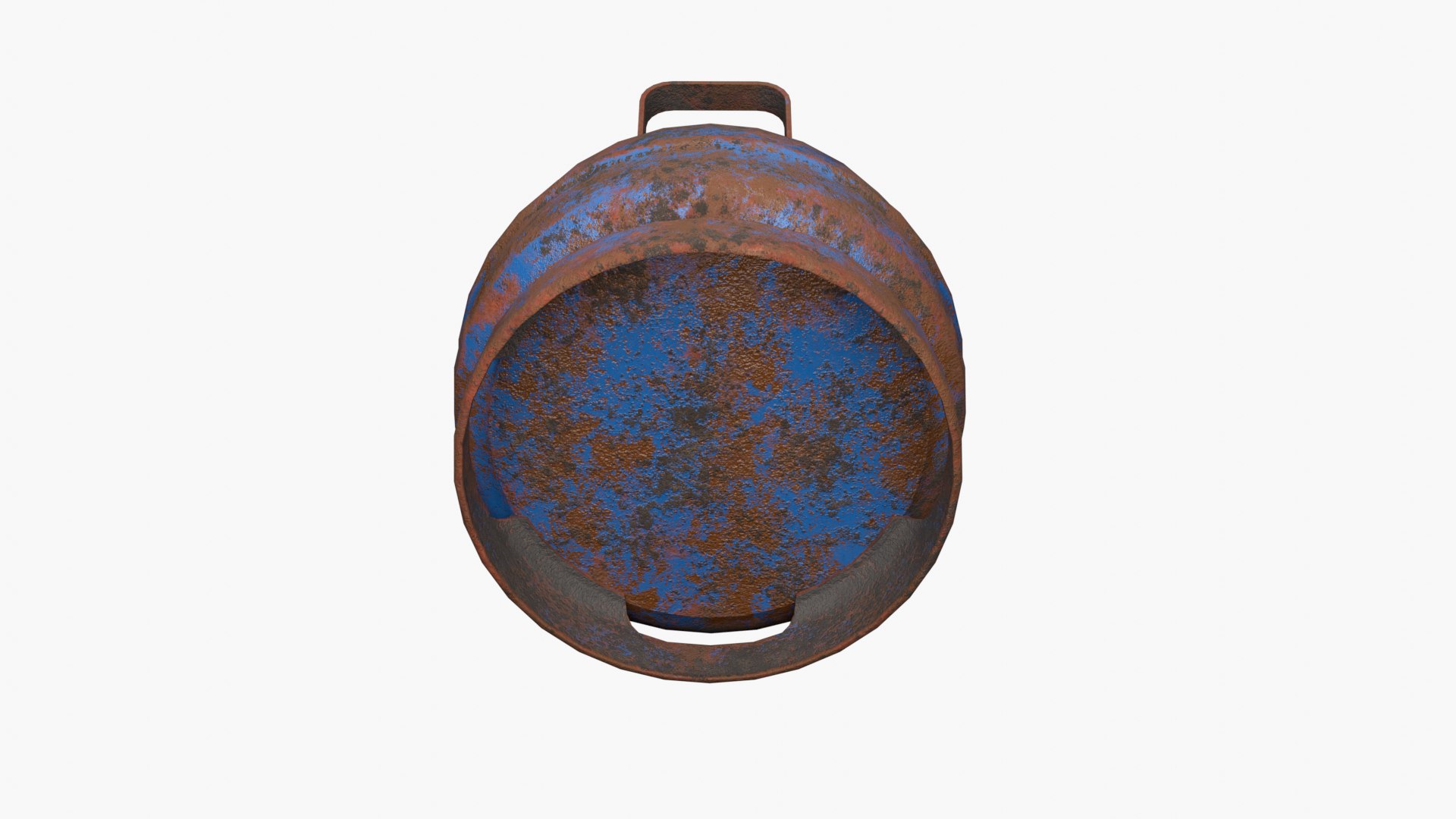 Blue Gas Tank 2kg New-Rusty 3D Model - TurboSquid 2168125