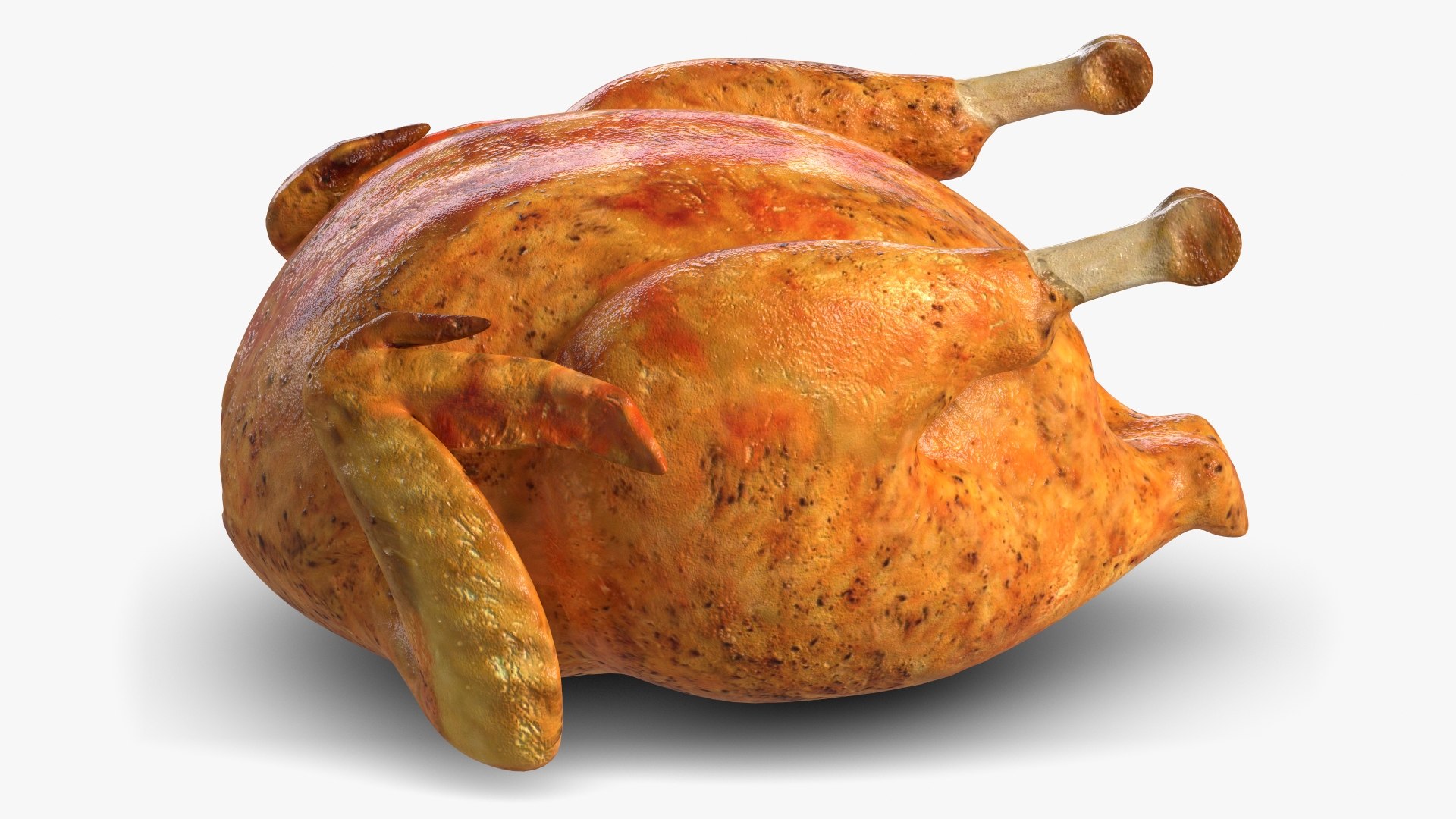 Roasted Chicken 3d Model