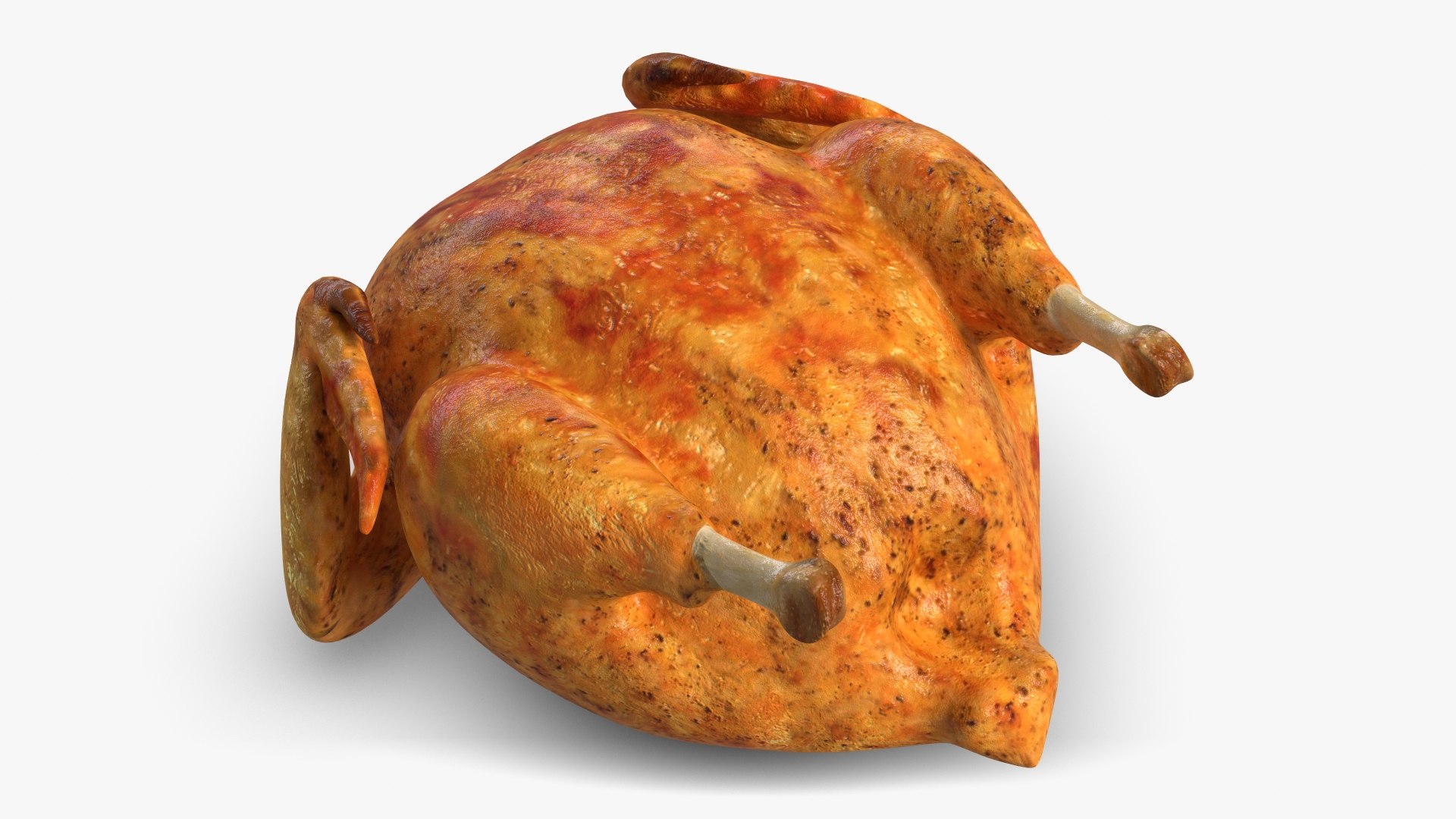 Roasted Chicken 3d Model