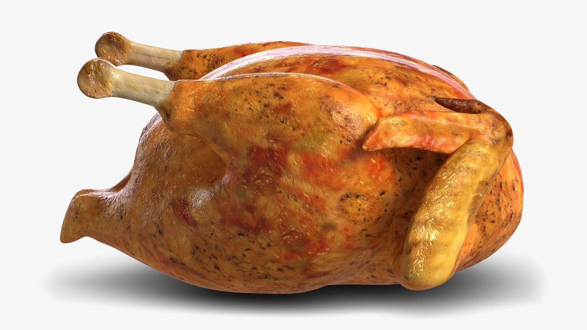 Roasted Chicken 3d Model