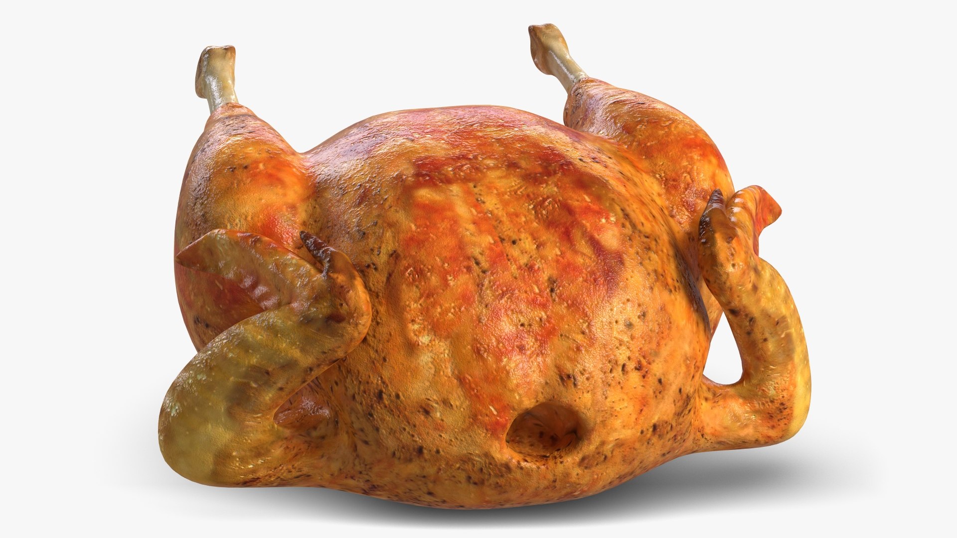 Roasted Chicken 3d Model