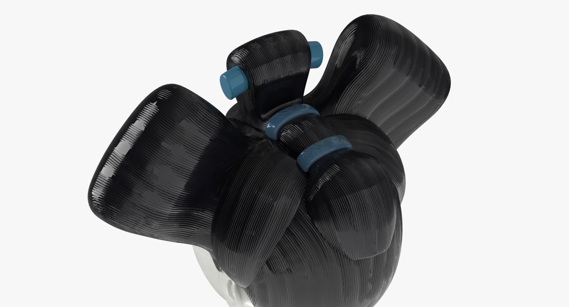 Geisha Ghost Shell 3D Model - TurboSquid 1239985