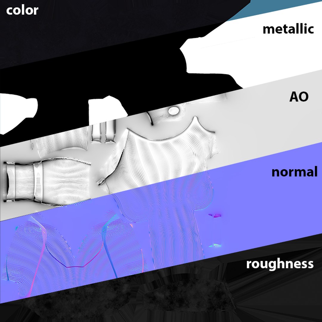 Geisha Ghost Shell 3D Model - TurboSquid 1239985