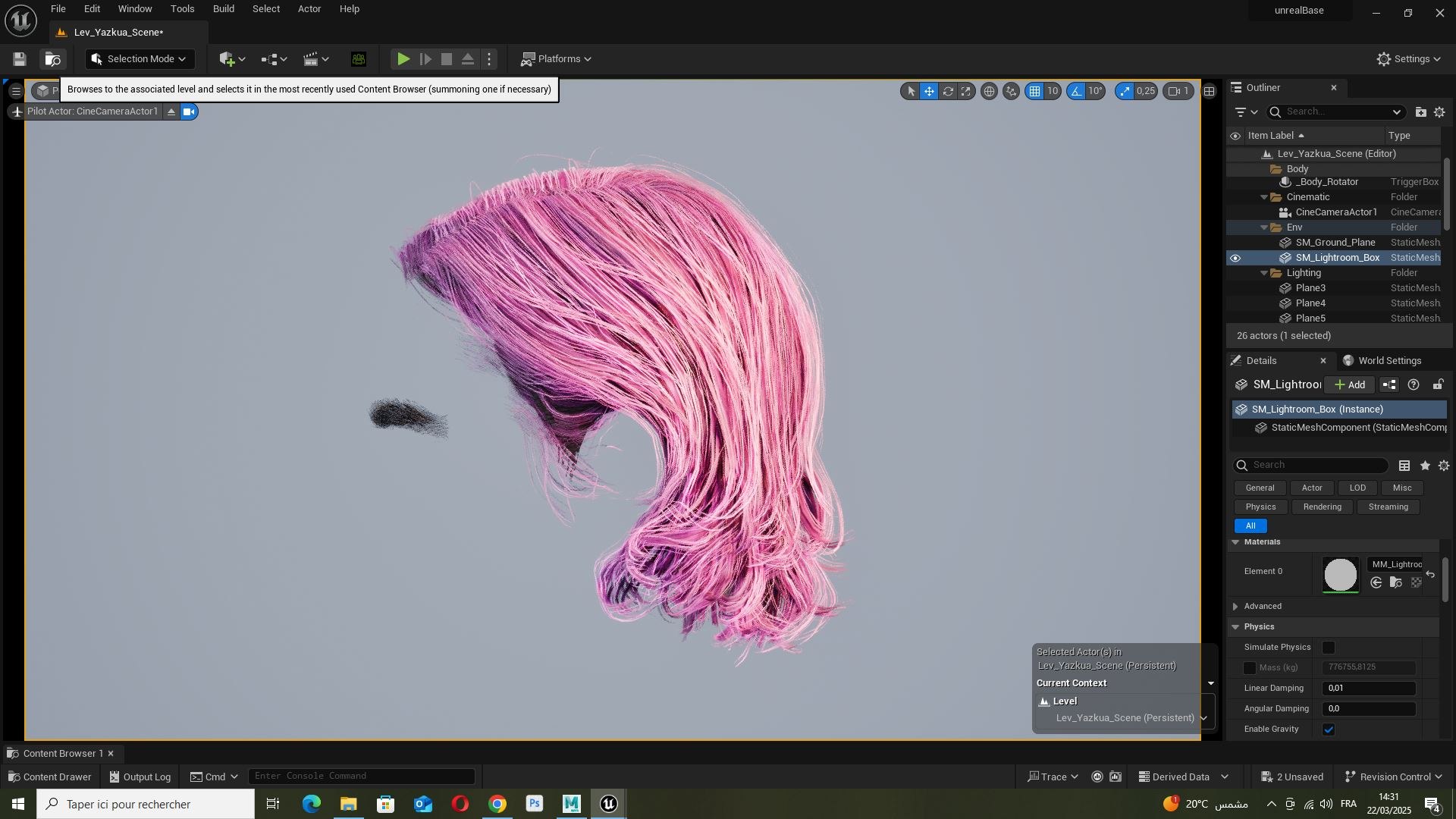3D Relaxed Shoulder Hair - Premium 3D Character Hair - TurboSquid 2396249