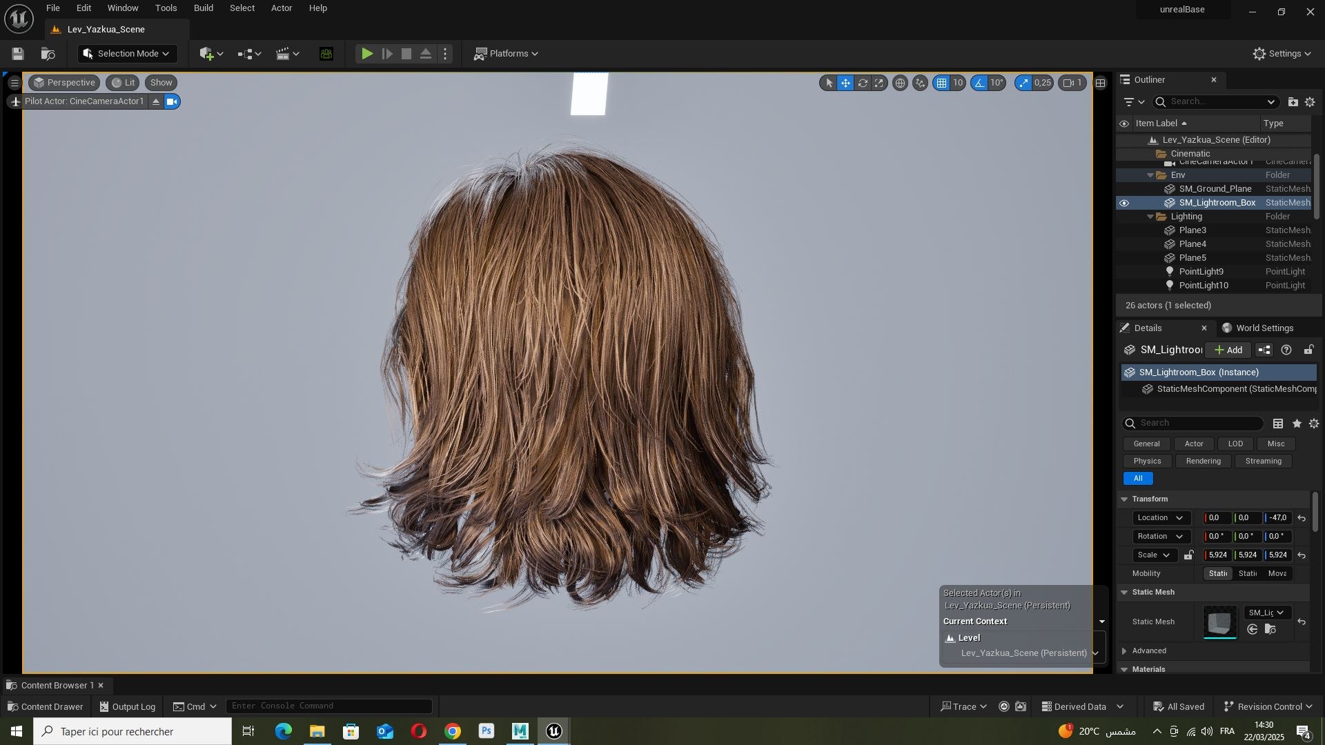 3D Relaxed Shoulder Hair - Premium 3D Character Hair - TurboSquid 2396249
