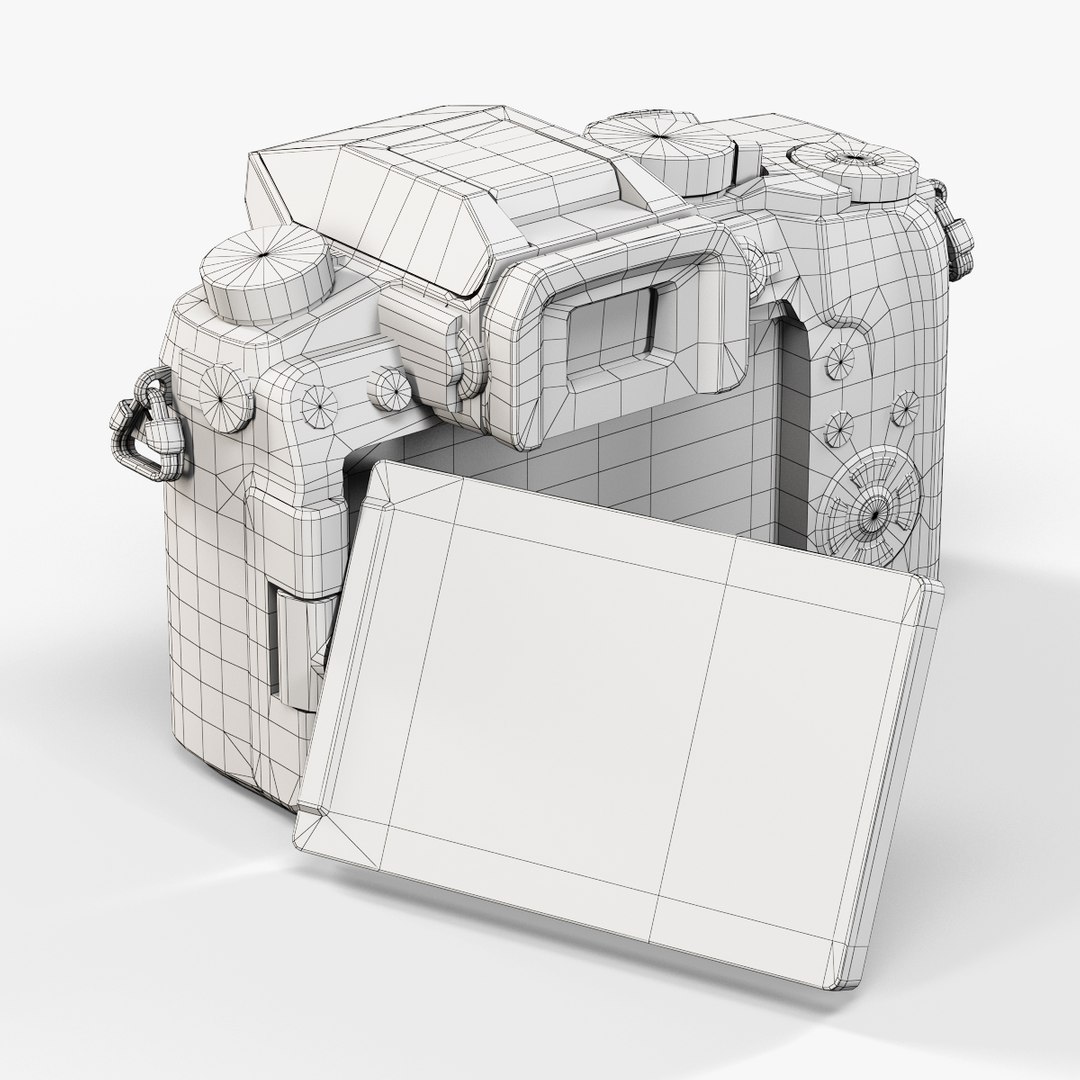 Panasonic Lumix Dmc-g7 3d Model