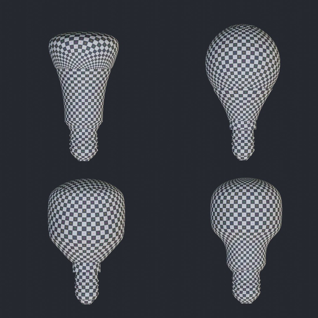 Bulb Designed 3D Model - TurboSquid 1428319