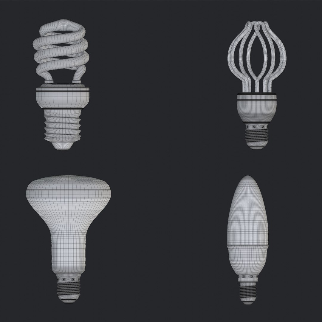 Bulb Designed 3D Model - TurboSquid 1428319