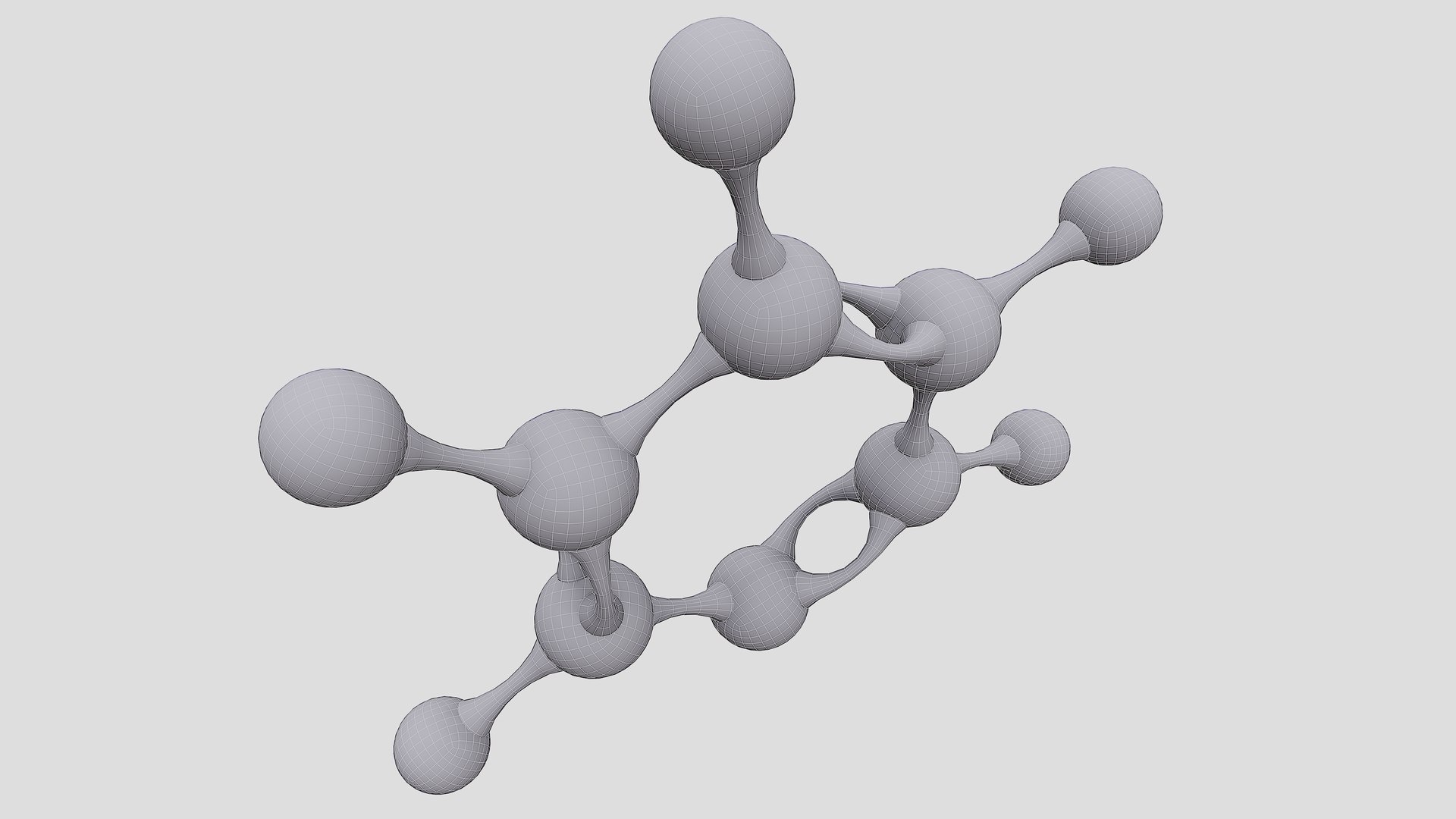 3D Pyridine Molecule With PBR 4K 8K Model - TurboSquid 1945521