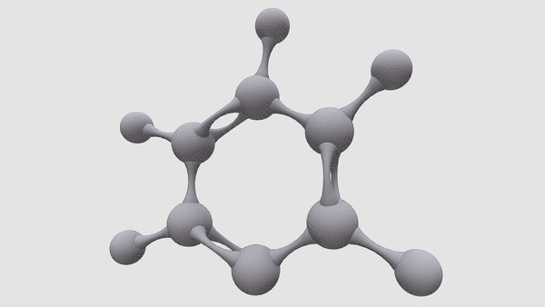 3D Pyridine Molecule With PBR 4K 8K model - TurboSquid 1945521