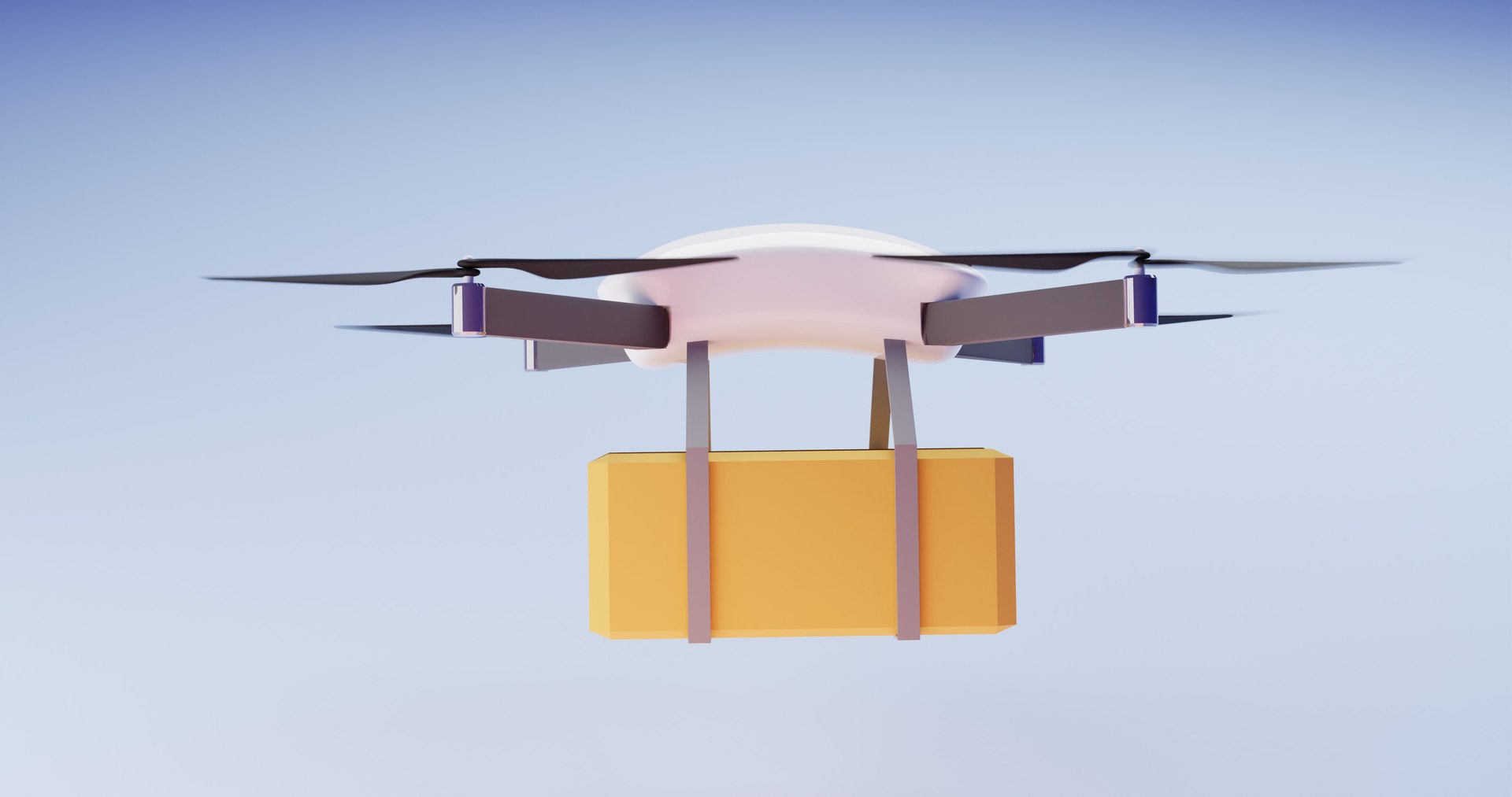 3D Drone Package Delivery Quadcopter Model - TurboSquid 2187722