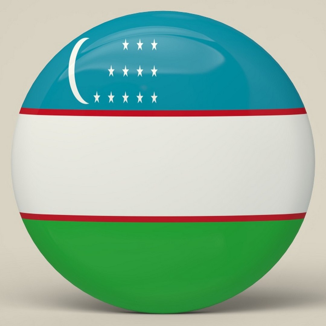 Uzbekistan Badge Model - TurboSquid 1823707