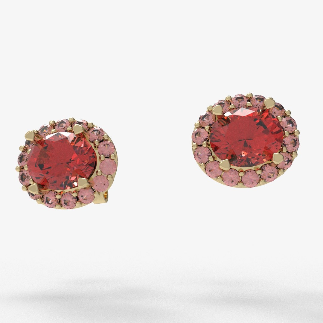 3D Earring 19 - TurboSquid 2315874