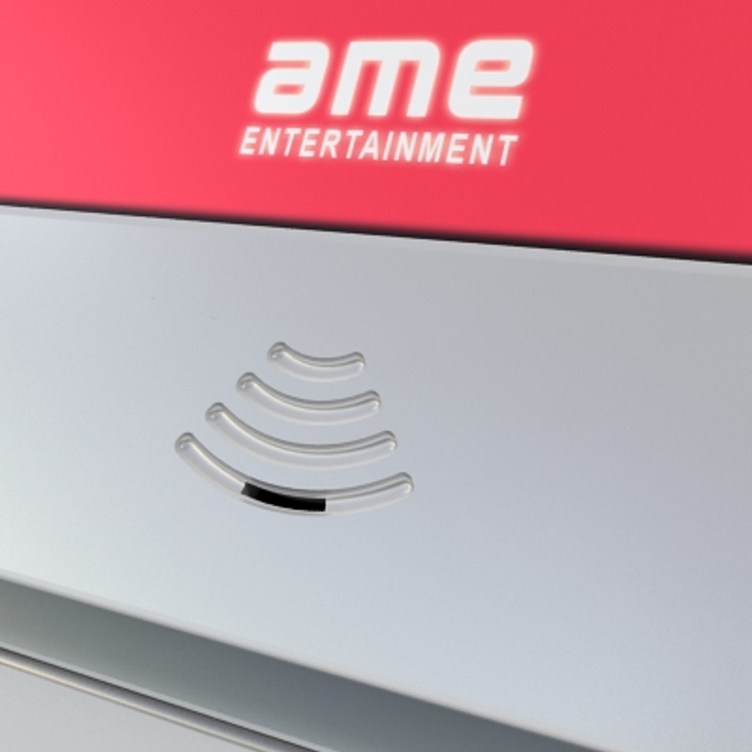 3d Model Movie Ticket Machine