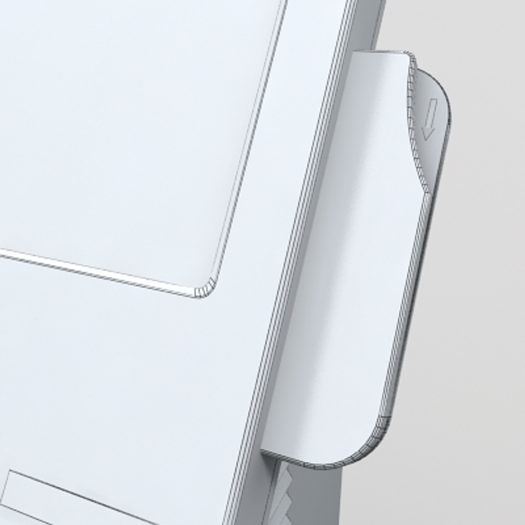 3d model movie ticket machine