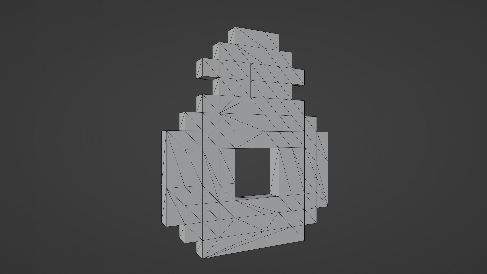 3D Minecraft Ring - TurboSquid 2151760
