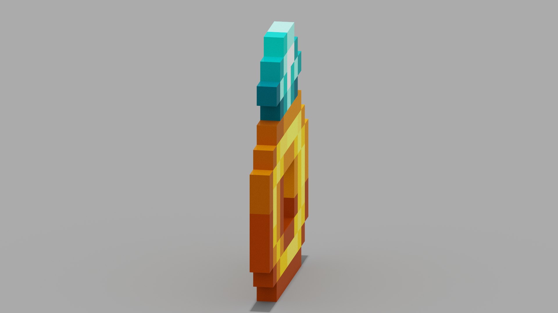 3D Minecraft Ring - TurboSquid 2151760