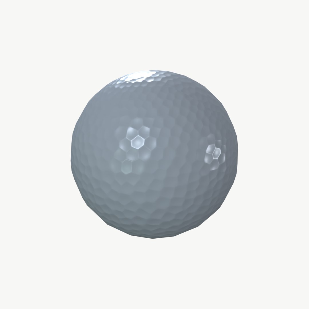 3D Model Golf Ball - TurboSquid 2336720