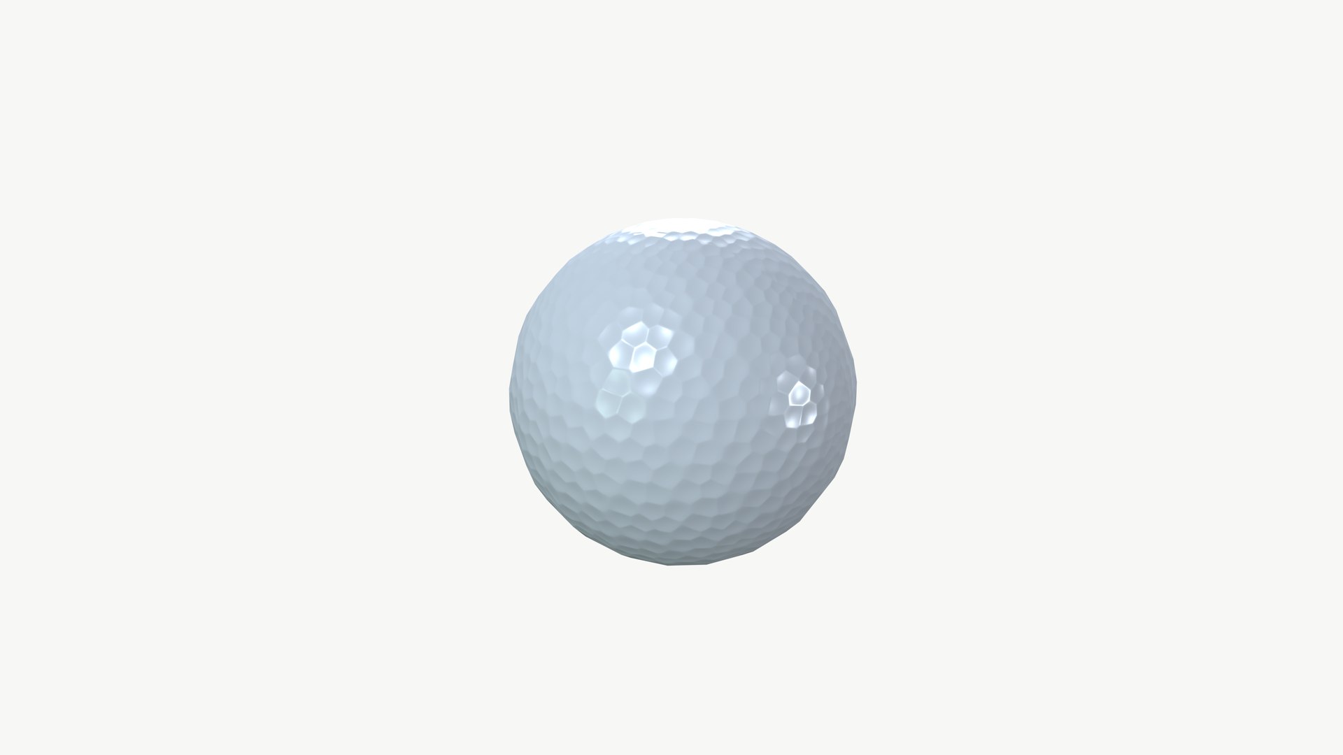 3D Model Golf Ball - TurboSquid 2336720
