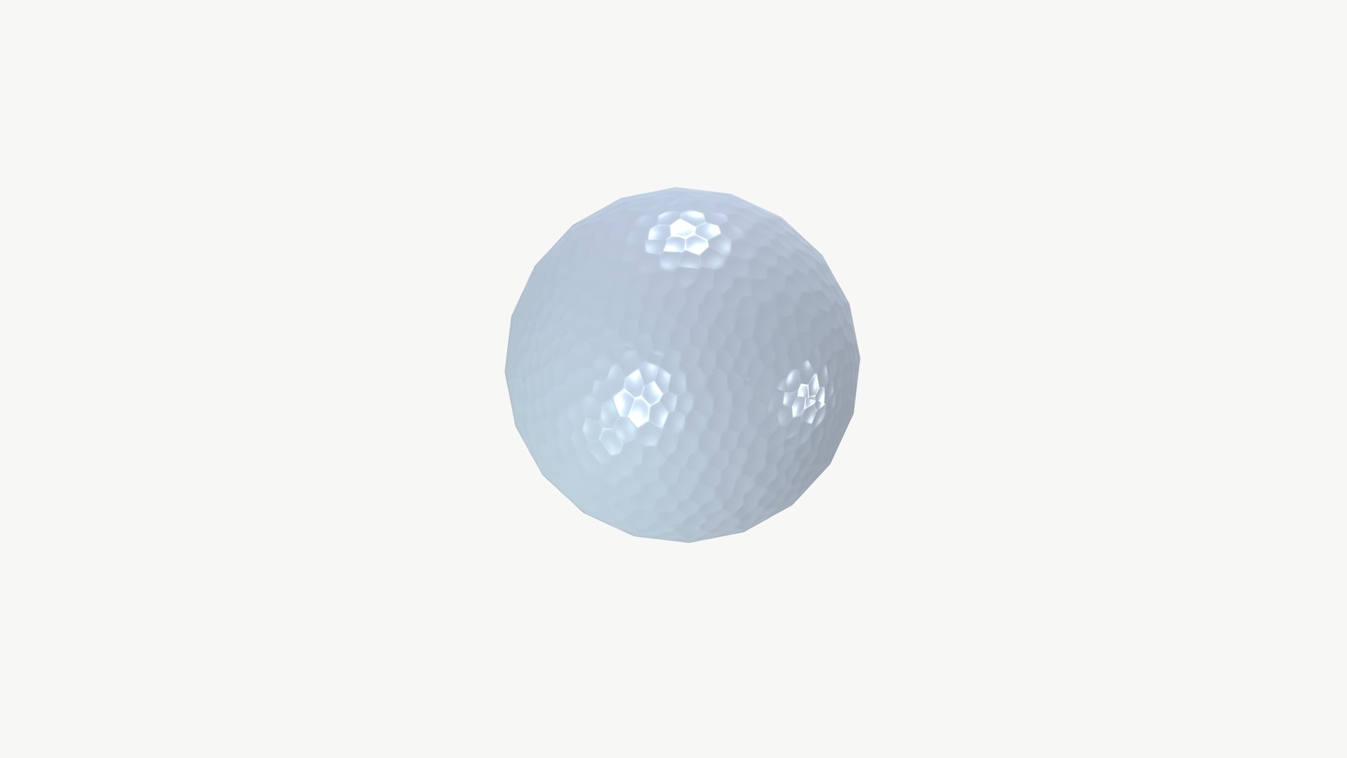 3D Model Golf Ball - TurboSquid 2336720