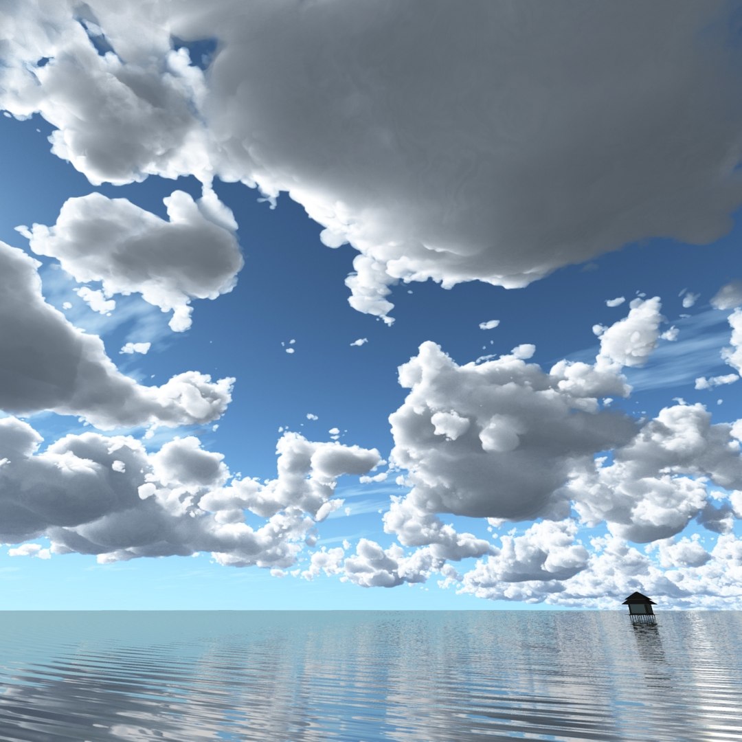 Sky Clouds 3d 3ds