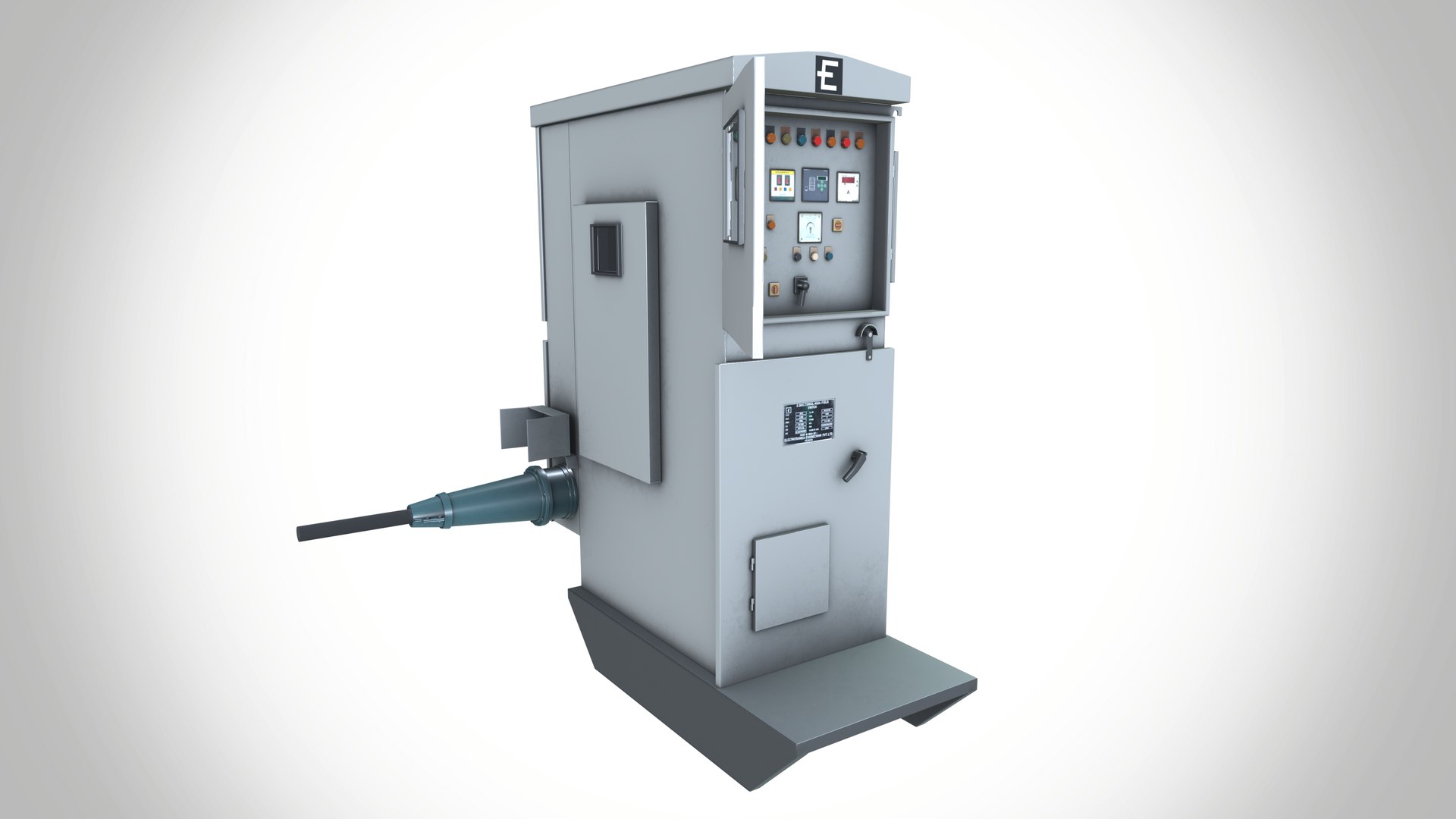 Electrical Switch Panel 3D Model - TurboSquid 2261849