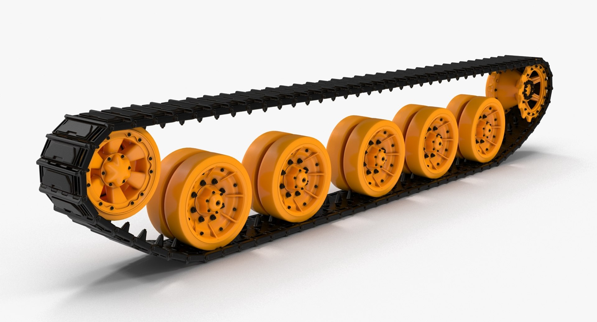 3D Model Tank Track - TurboSquid 1224362
