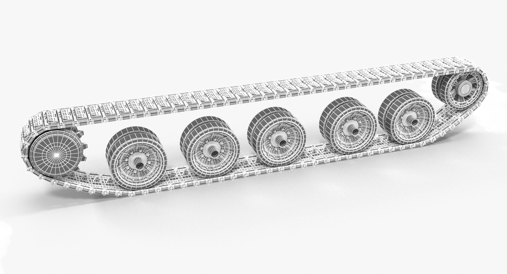 3D Model Tank Track - TurboSquid 1224362