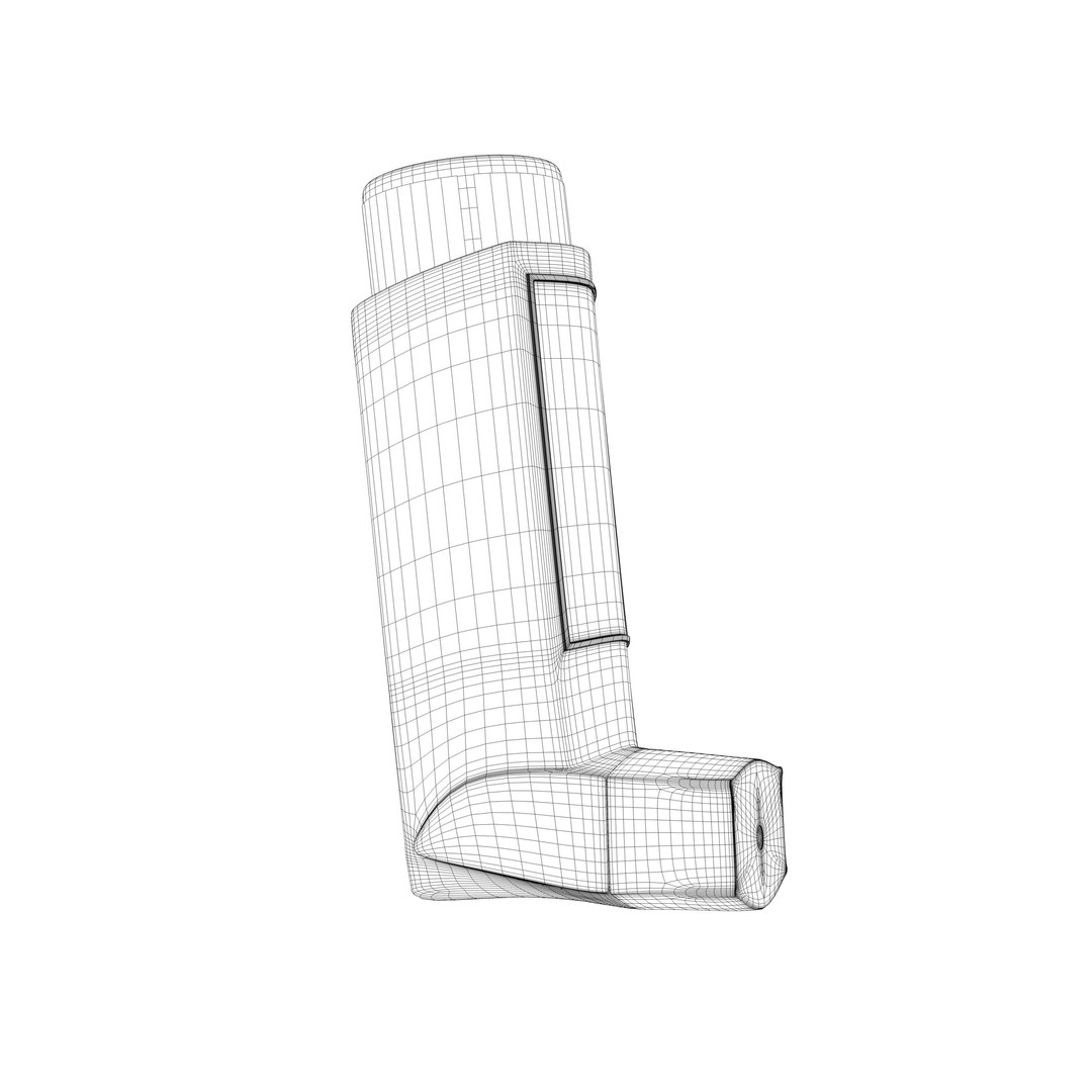 3D Model Asthma Inhaler - TurboSquid 1517105