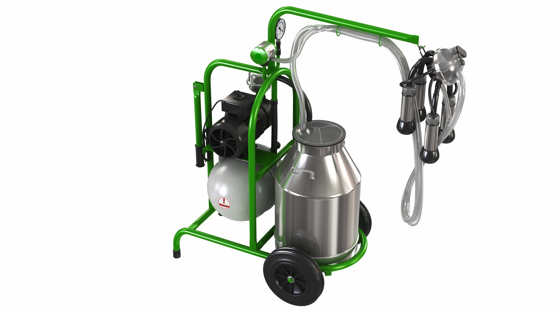 Portable Milking Machine 1 3D - TurboSquid 2010875