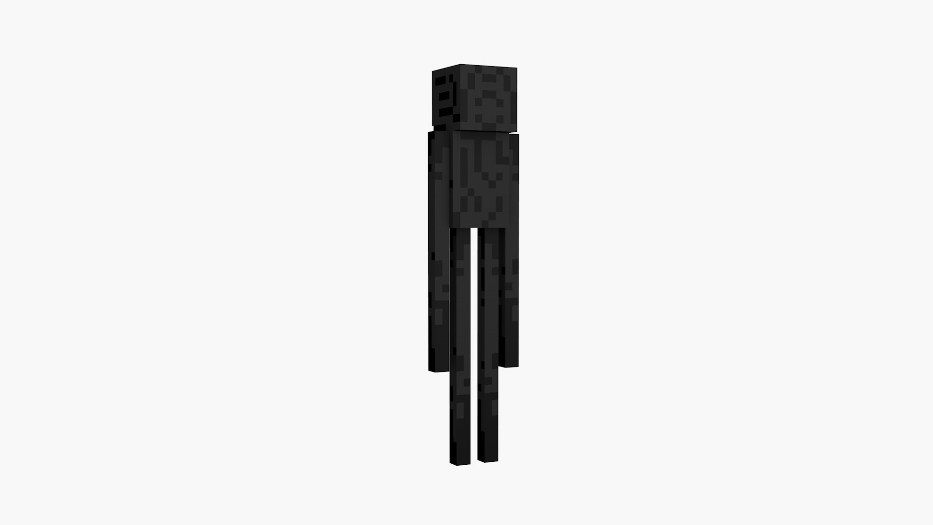 3D Enderman Minecraft Model - TurboSquid 2347438