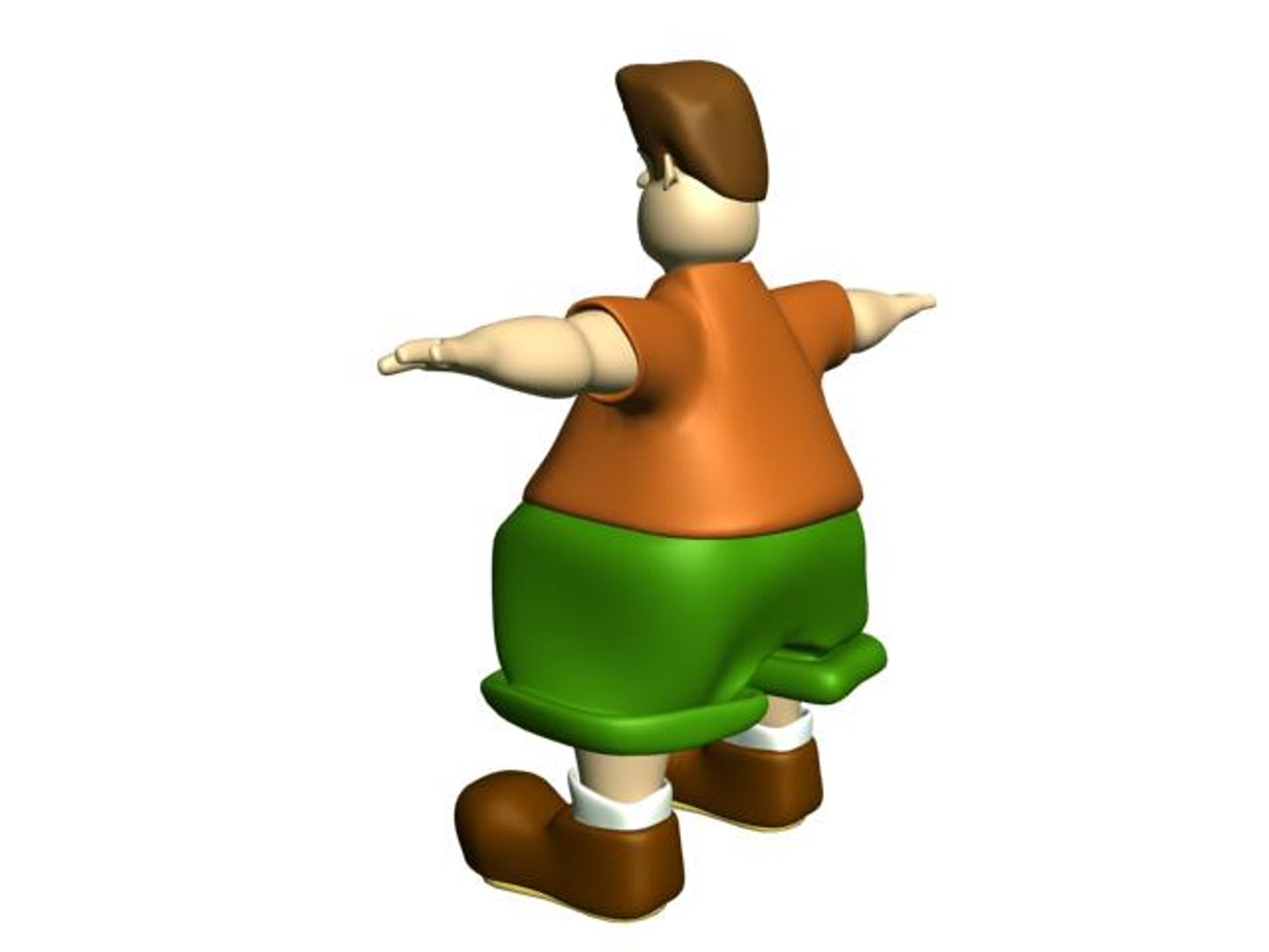 3d Model Fat Boy