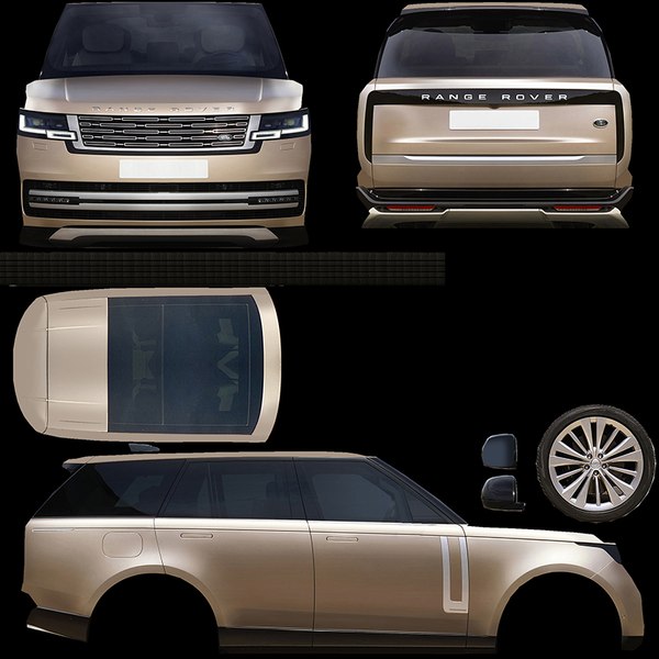 3D Land Rover Range Rover 2022 - TurboSquid 2026601