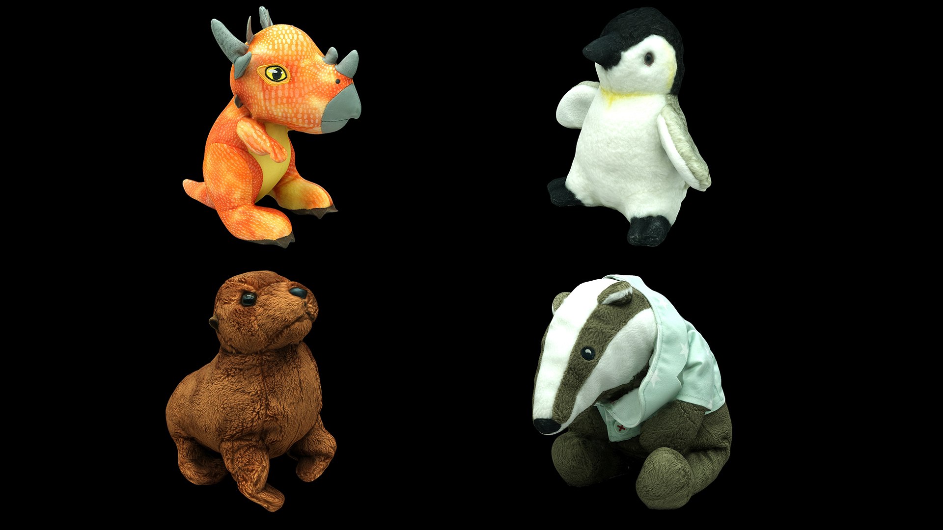 Plush animal 3D model - TurboSquid 1508564