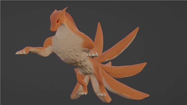 modelo 3d Kyubi no kitsune - TurboSquid 1993889