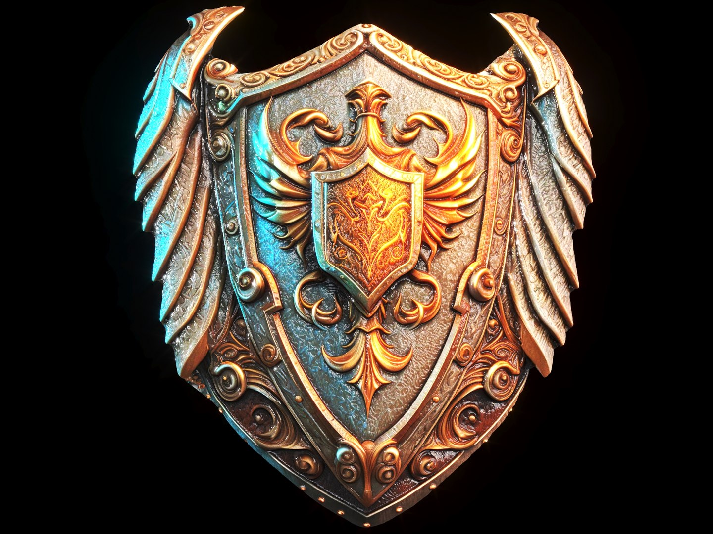 Magical Shields 3D model - TurboSquid 2166612