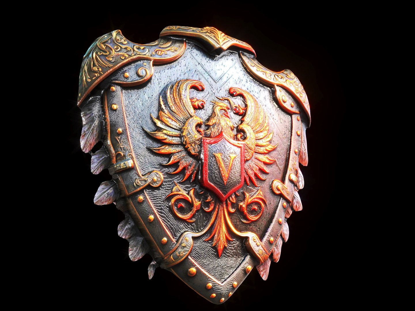 Magical Shields 3D model - TurboSquid 2166612