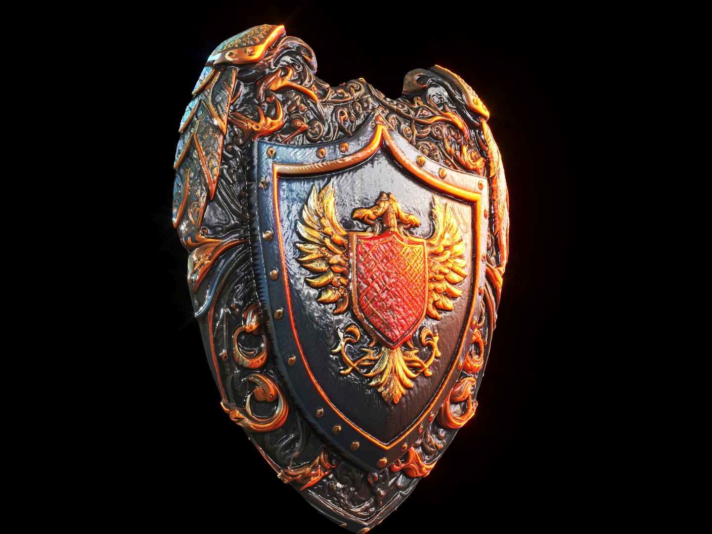 Magical Shields 3D model - TurboSquid 2166612