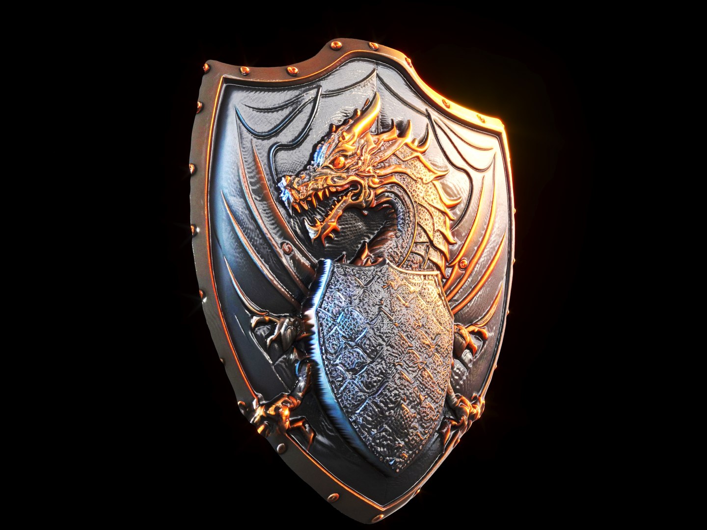 Magical Shields 3D model - TurboSquid 2166612