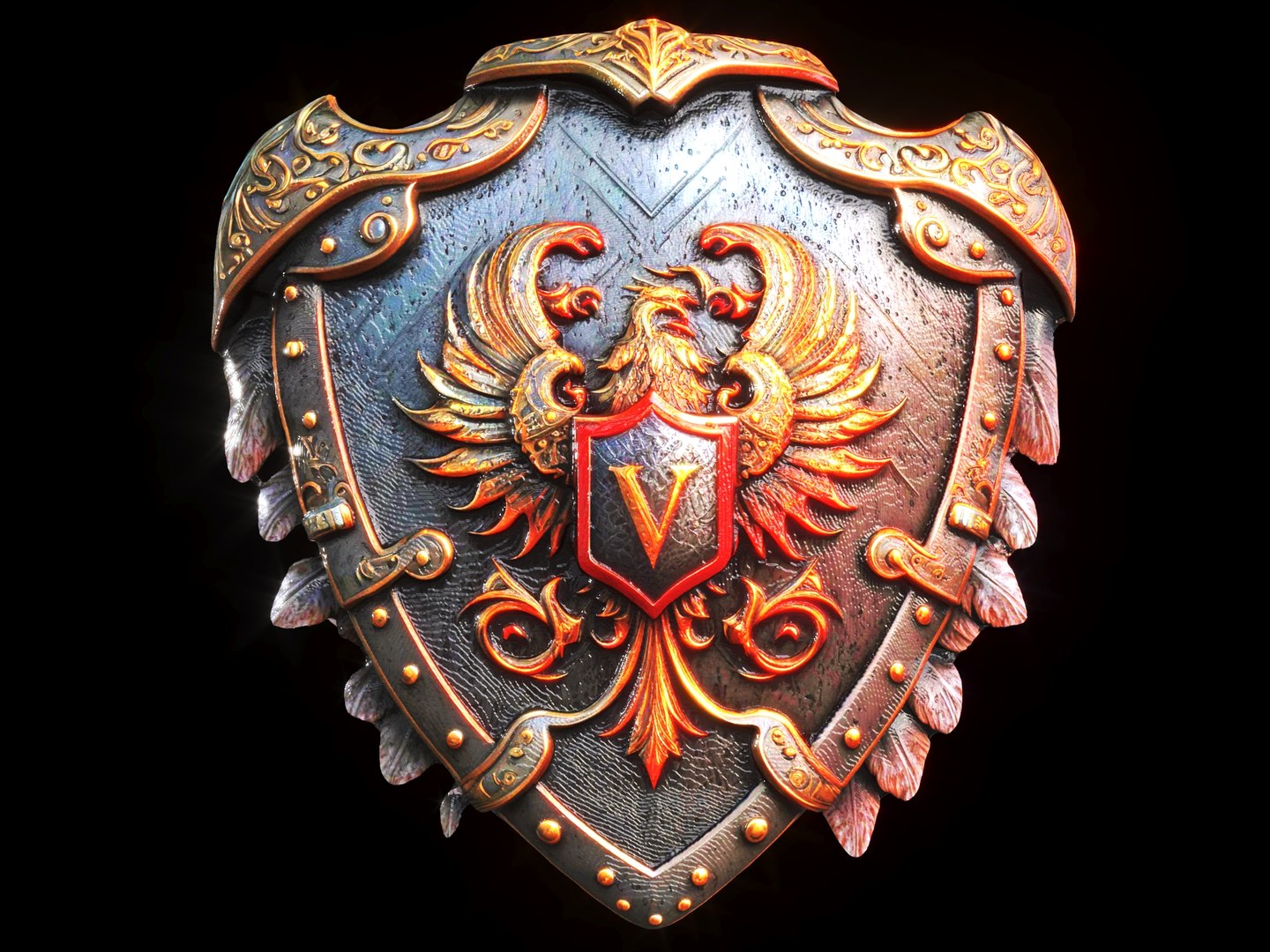 Magical Shields 3D model - TurboSquid 2166612