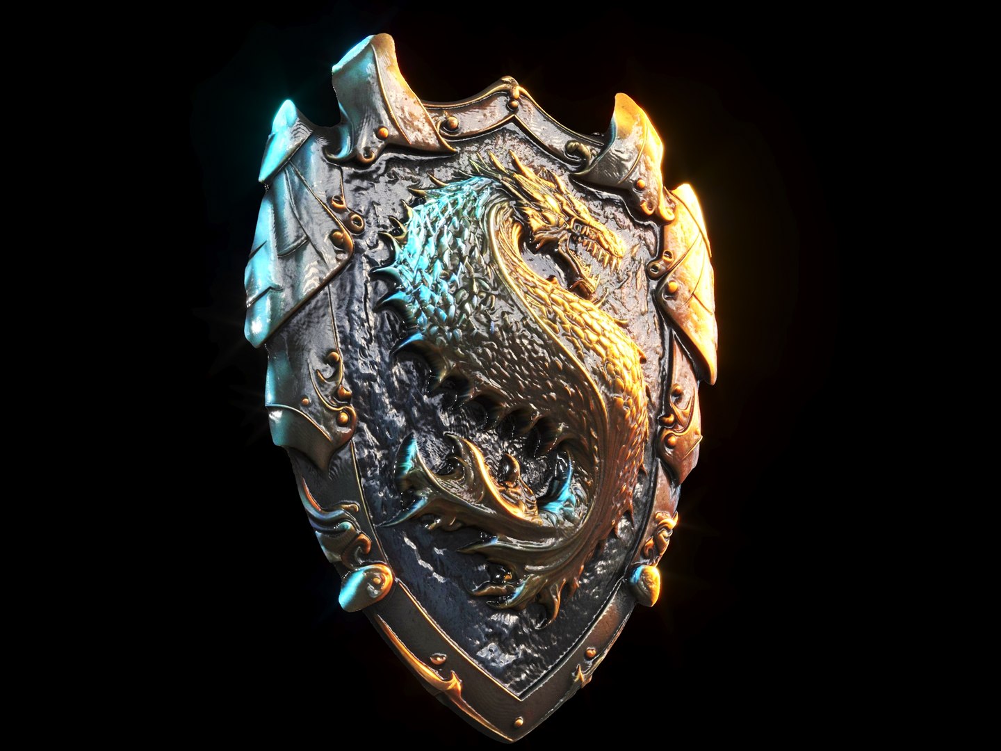 Magical Shields 3D model - TurboSquid 2166612