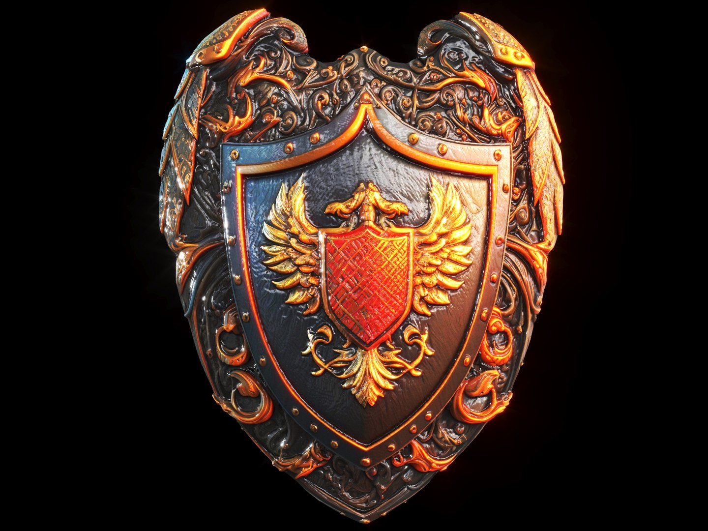 Magical Shields 3D model - TurboSquid 2166612