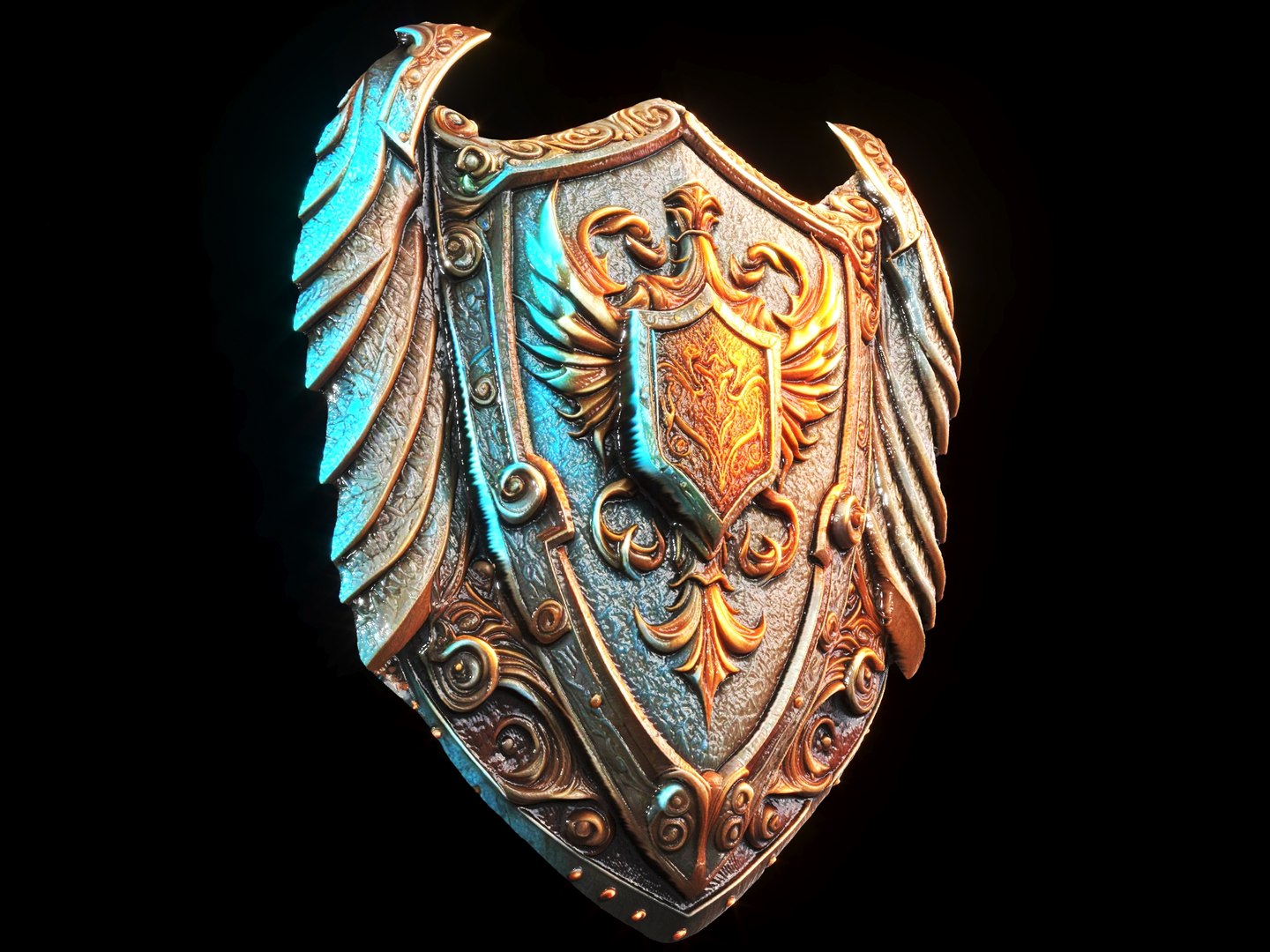 Magical Shields 3D model - TurboSquid 2166612